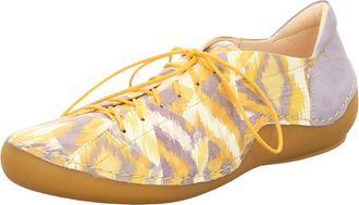 Think Damen KAPSL nachhaltiger Wechselfußbett Sneaker, 6010 Safran/Kombi, 38 EU