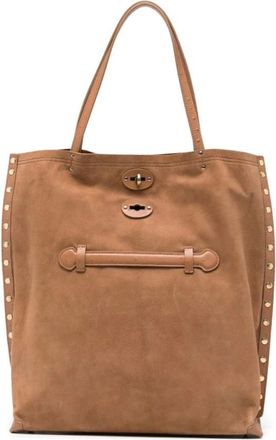 Zanellato Femme, Sacs, Brun, Taille: ONE Size Sac fourre-tout
