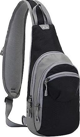 Generic Robe avec poches 42 - Sac &agrave; bandouli&egrave;re - Fermeture &eacute;clair - Sac &agrave; bandouli&egrave;re - Sac de sport - Sac de poitrine - Alpinisme - Voyage - Petit sac &agrave; ban