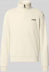 Napapijri Relaxed Fit Sweatshirt aus elastischem Baumwoll-Mix