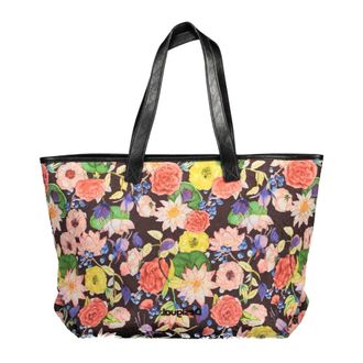 Desigual Femme, Sacs, Multicolore, Taille: ONE Size &Eacute;l&eacute;gant sac bandouli&egrave;re noir avec d&eacute;tails contrastants
