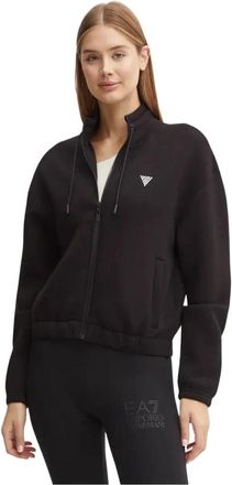 Guess Damen, Sweatshirts & Hoodies, Schwarzk, SGr&ouml;&szlig;e