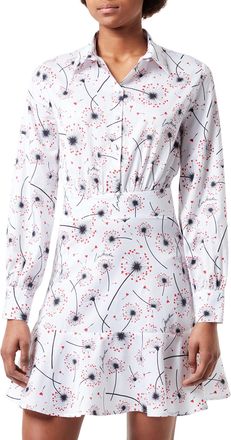 Love Moschino Womens Shirt Dress, Dandelion F.BCO, 38
