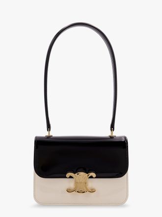 Celine Teen garance bicolor patent leather shoulder bag - CELINE - gender_Woman