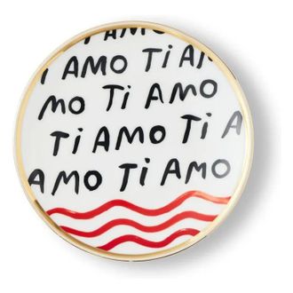 BITOSSI HOME Assiette Ti Amo Bitossi