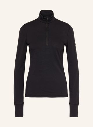 super.natural Funktionsw&auml;sche-Shirt tundra175 Mit Merinowolle schwarz