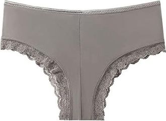Generic Culotte sans Couture Femme Culotte Femme sans Couture Culotte Femme De Classique Post-Partum Taille Haute Contraction Abdominale Forte Soie Glac&eacute;e Tra