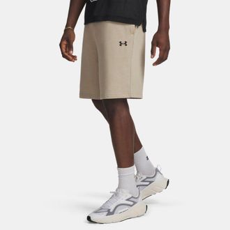 Under Armour Rival Lightweight Shorts f&uuml;r Herren City Khaki / Schwarz XXL