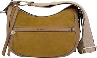 Borbonese Femme, Sacs, Brun, Taille: ONE Size Luna Bag Small