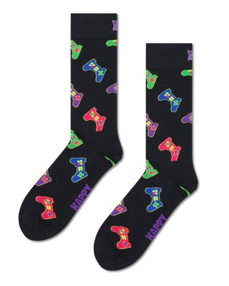 Happy Socks Socken mit Game Controller-Motiven in
