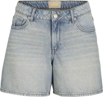 Jack & Jones Damen JXLAURA MW DNM SN Shorts, Light Blue Denim/Detail:Vintage, XS