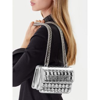 Nine West Handtasche Nine West EO-Glamercy-Grace-LX10060 Silberfarben