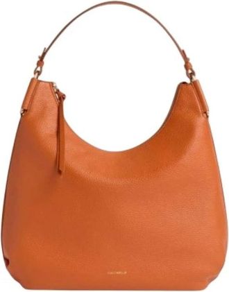 Coccinelle Femme, Sacs, Rouge, Taille: ONE Size Leather Shoulder Bag