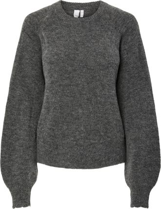 Vero Moda Yasjohi Ls Wool Knit Pullover S. Noos