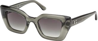 Guess Lunettes de soleil Gu00353 - Femme - Accessoires - Gris - Taille: 48 MM