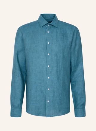 Seidensticker Seidensticker Leinenhemd Regular Fit blau