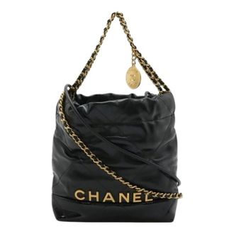 Chanel Sac seau Pre-owned - Femme - Pre-owned - Noir - Taille: ONE Size