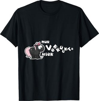 Nici T-Shirt Einhorn Nur verrückte hier design by NICI T-Shirt