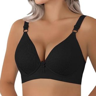 Generic Soutiens-gorge sans armatures grande taille mince maman soutien-gorge sous-v&ecirc;tements &agrave; la mode sous-v&ecirc;tements pour femmes soutien maximal soutiens-gor