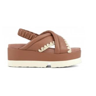 Mou Flat Sandalen - - Shoes - Damen - Braun - 40 EU