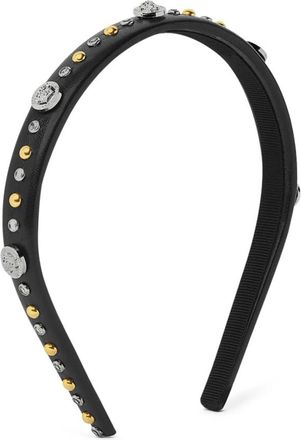 Versace Medusa Head Studded Headband