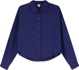 Aspesi Femme, Blouses et Chemises, Bleu, Taille: 34 FR Cotton Shirt