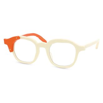 Masahiromaruyama Mm-0098 Monture - unisex - Accessoires - Beige - Taille: 46 MM