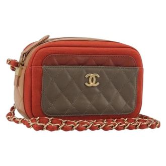 Chanel Pre-owned Vintage Cross Body Bag - - Pre-owned - Damen - Orange - ONE SIZE