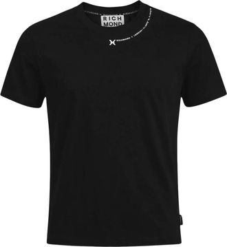 John Richmond Homme, Tops, Noir, Taille: S T-Shirt
