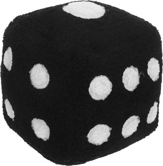 Cabilock Niedliche Quadratische Dekow&uuml;rfel aus Pl&uuml;sch Weich Gef&uuml;llt mit Hochdichter Gro&szlig;es W&uuml;rfelkissen f&uuml;r Wohnzimmer und Spielzimmer Lernspielzeug f&uuml;r Junge 