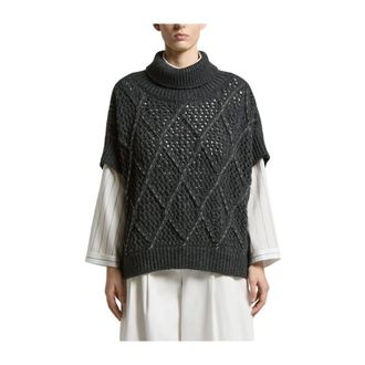 PESERICO Rollkragenpullover - - Knitwear - Damen - Schwarzk - S