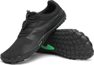 Saguaro Barfußschuhe Herren Barfuss Schuhe Damen Zehenschuhe Outdoor & Indoor Fitnessschuhe Mit Breite Zehenbox, SAGUARO Vitality III - Barfußschuhe Sattes Sc