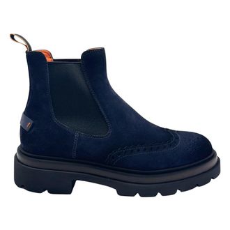 Santoni Chelsea Boot - - Shoes - Herren - Blau - 39 1/2 EU