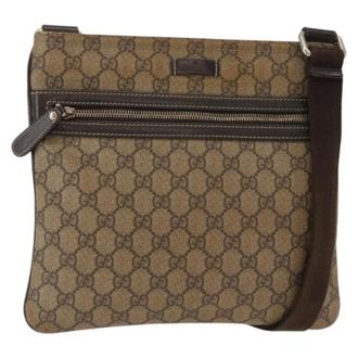 Gucci Sac bandouli&egrave;re vintage Pre-owned - Femme - Pre-owned - Beige - Taille: ONE Size