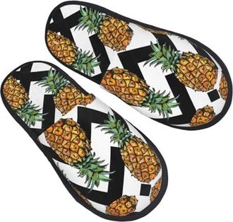 Generic Ananas D&Eacute;t&eacute; Unisexe Pantoufles Confortable Chaussons Respirantes Slippers Pour Automne Hiver Maison M