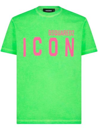 Dsquared2 t-shirt à logo Icon imprimé - Vert