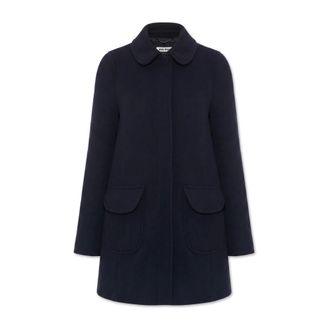 Moschino Manteau en laine - Femme - Manteaux - Bleu - Taille: 38 FR