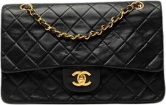 Chanel Pre-owned Classic Double Flap Schultertasche - - Pre-owned - Damen - Schwarzk - ONE SIZE