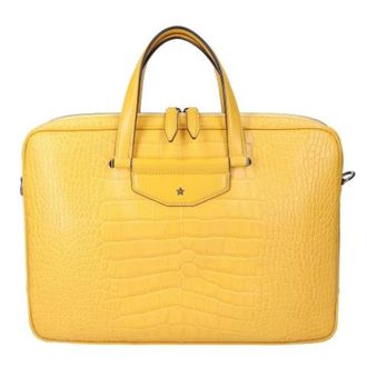 Jimmy Choo London Sacoche Pre-owned - unisex - Pre-owned - Jaune - Taille: ONE Size