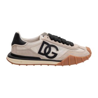 Dolce & Gabbana Homme, Chaussures, Multicolore, Taille: 42 1/2 EU Baskets Athl&eacute;tiques en Tissu