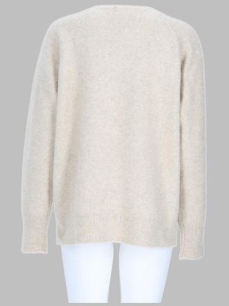 P.A.R.O.S.H. Raccoon Fur Jumper - Ivory