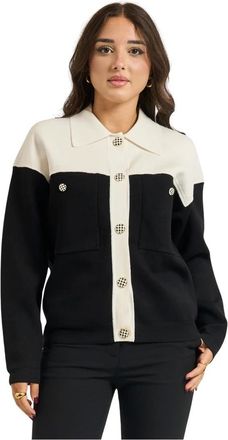 Silvian Heach Femme, Vestes, Noir, Taille: 38 FR Light Jacket