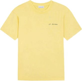 Maison Labiche Homme, Tops, Jaune, Taille: S La Bamba Patureau T-shirt