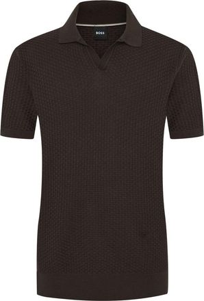 HUGO BOSS leichtes Poloshirt aus Baumwolle in