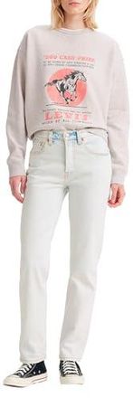 Levi's Femme 501 Jeans for Women Straight Fit, Coming Down, 31W / 32L