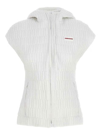 Ferragamo Gilet - Blanc