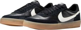 Nike Sneaker f&uuml;r Damen, Leder, Flach (Schwarz/Gummi Rosa)