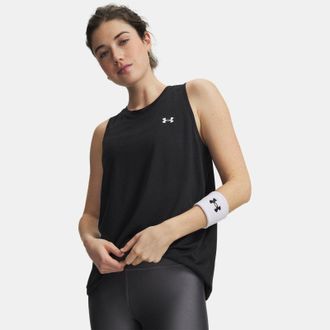 Under Armour Tech Tanktop f&uuml;r Damen Schwarz / Wei&szlig; XXL