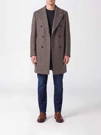 Luigi Bianchi Manteau Homme couleur Marron