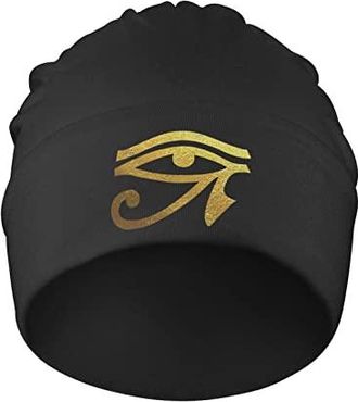 Generic Femme Homme Bonnets Tricot&eacute; OEil DHorus Bonnets De Ski Classique Hiver Chapeaux Mode Bonnet dhiver pour Ski Quotidien Cyclisme